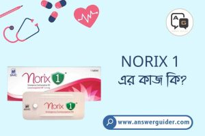 Norix 1 এর কাজ কি ? কিসের ঔষধ, খাওয়ার নিয়ম ও দাম 2025